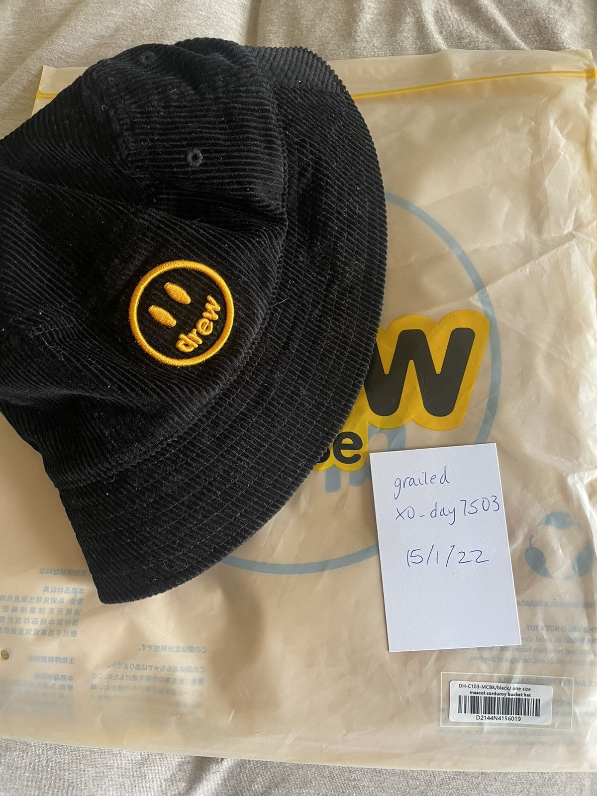 Drew House Drew House Mascot Corduroy Bucket Hat | Grailed