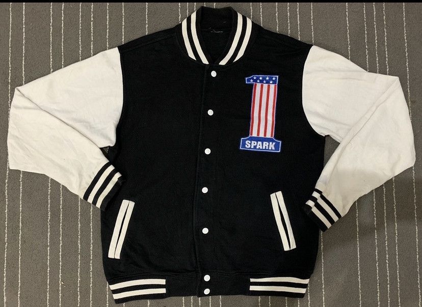 Varsity Jacket × Vintage varsity jacket x spark embroidery american ...