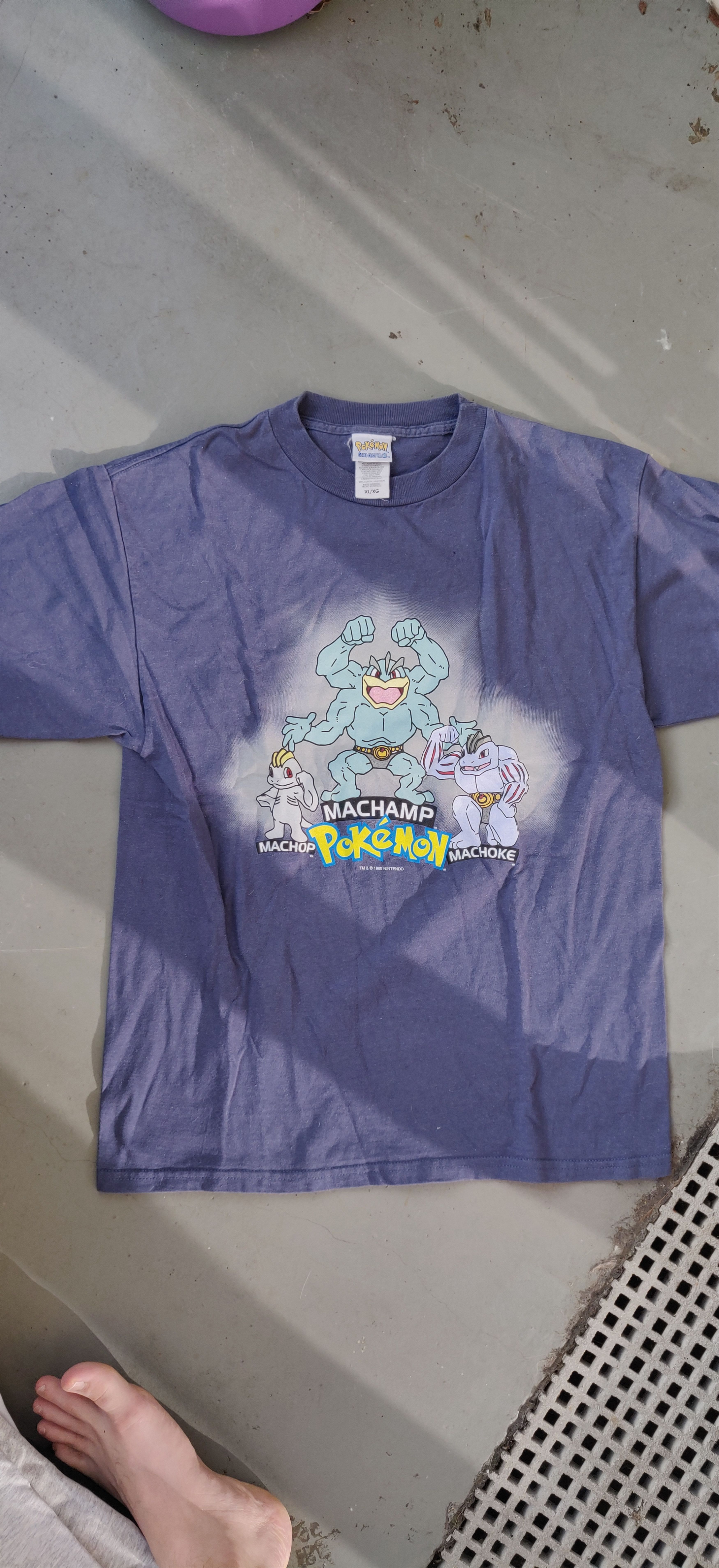 Vintage Vintage pokemon Youth XL shirt Machamp machoke machop | Grailed