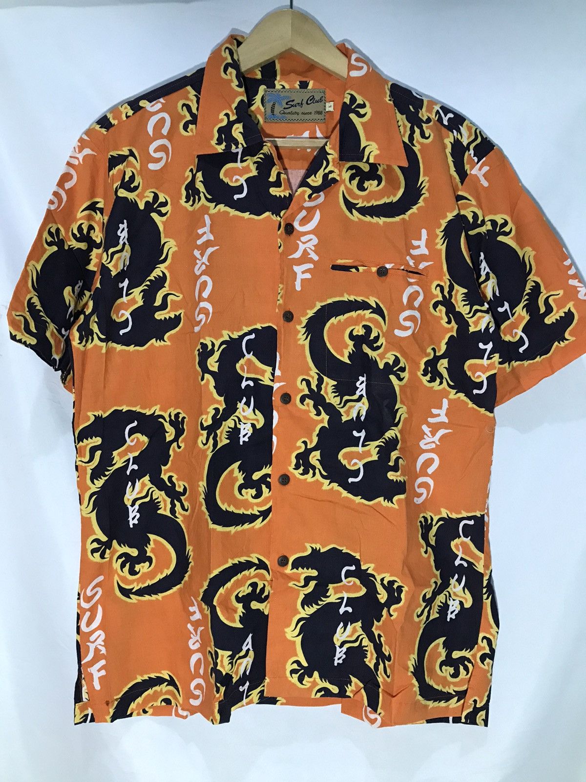 Japanese Brand × Made In Hawaii × Sun Surf Sun Surf Hawaiian Dragon ...