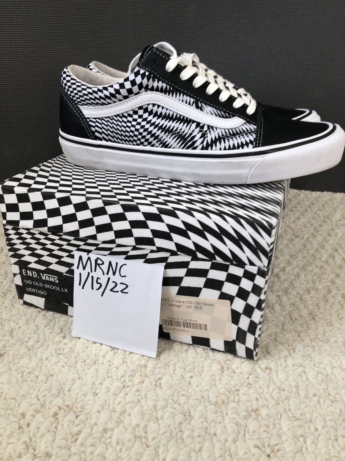 Vans Vans X END OG Old Skool LX Vertigo | Grailed