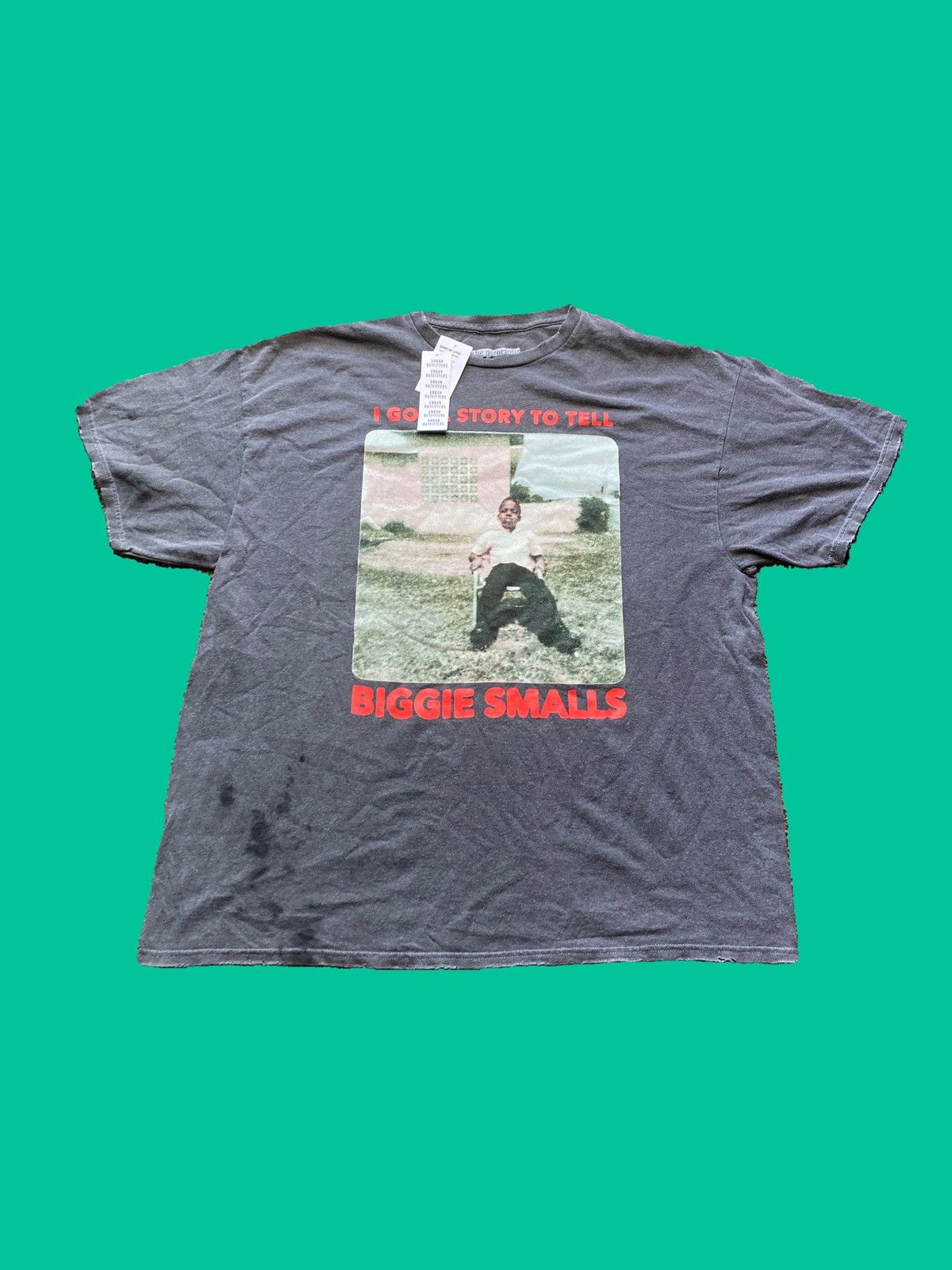 Notorious Big × Rap Tees × Urban Outfitters Notorious BIG Biggie Smalls ...
