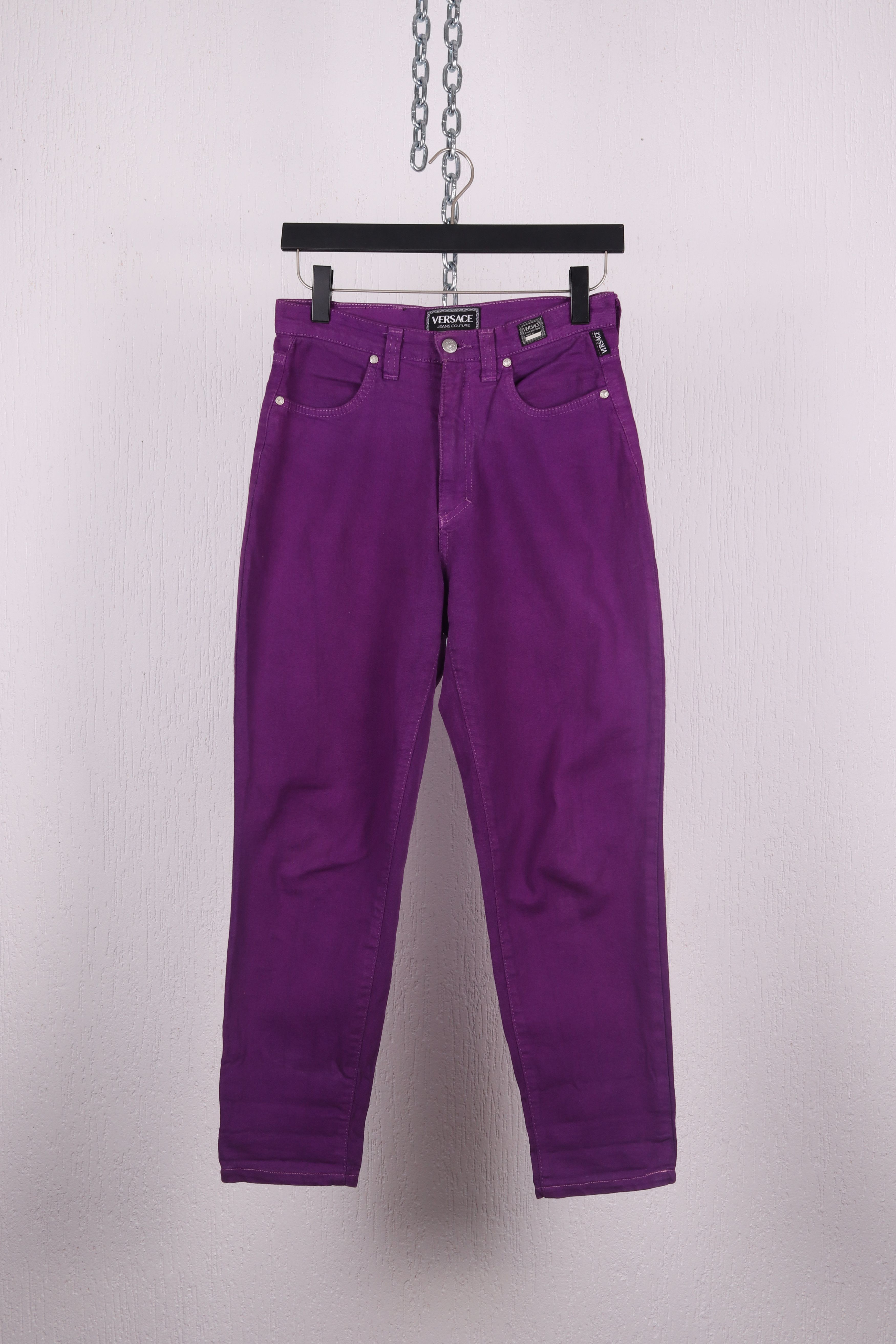 Versace Jeans Couture Versace Jeans Couture Violet Pants | Grailed