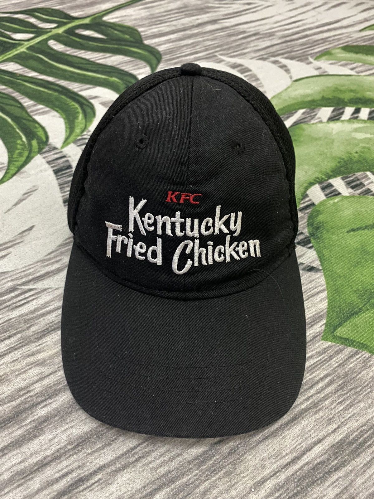 Vintage Vtg 90s KFC Kentucky Fried Chicken embroidery Trucker Hat | Grailed