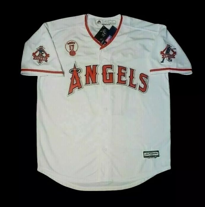 Majestic Shohei Ohtani Angels Jersey Kanji NEW With Tags Stitched | Grailed