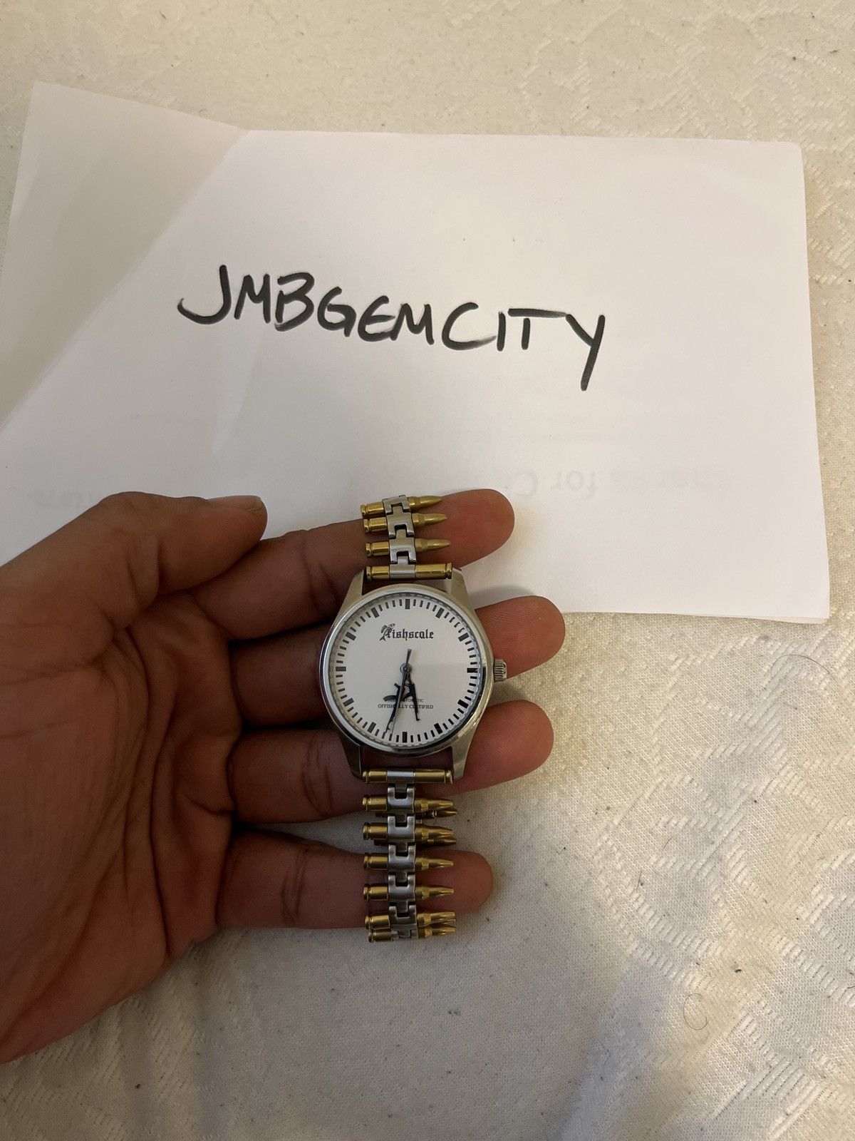 Rare Fishscale “Fully Automatic” Watch | Grailed