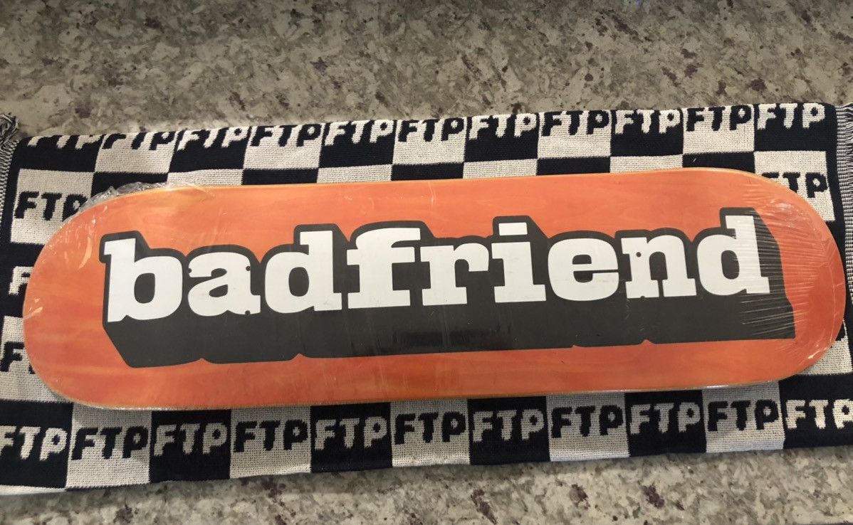 Badfriend Badfriend Logo Skateboard Deck | Grailed