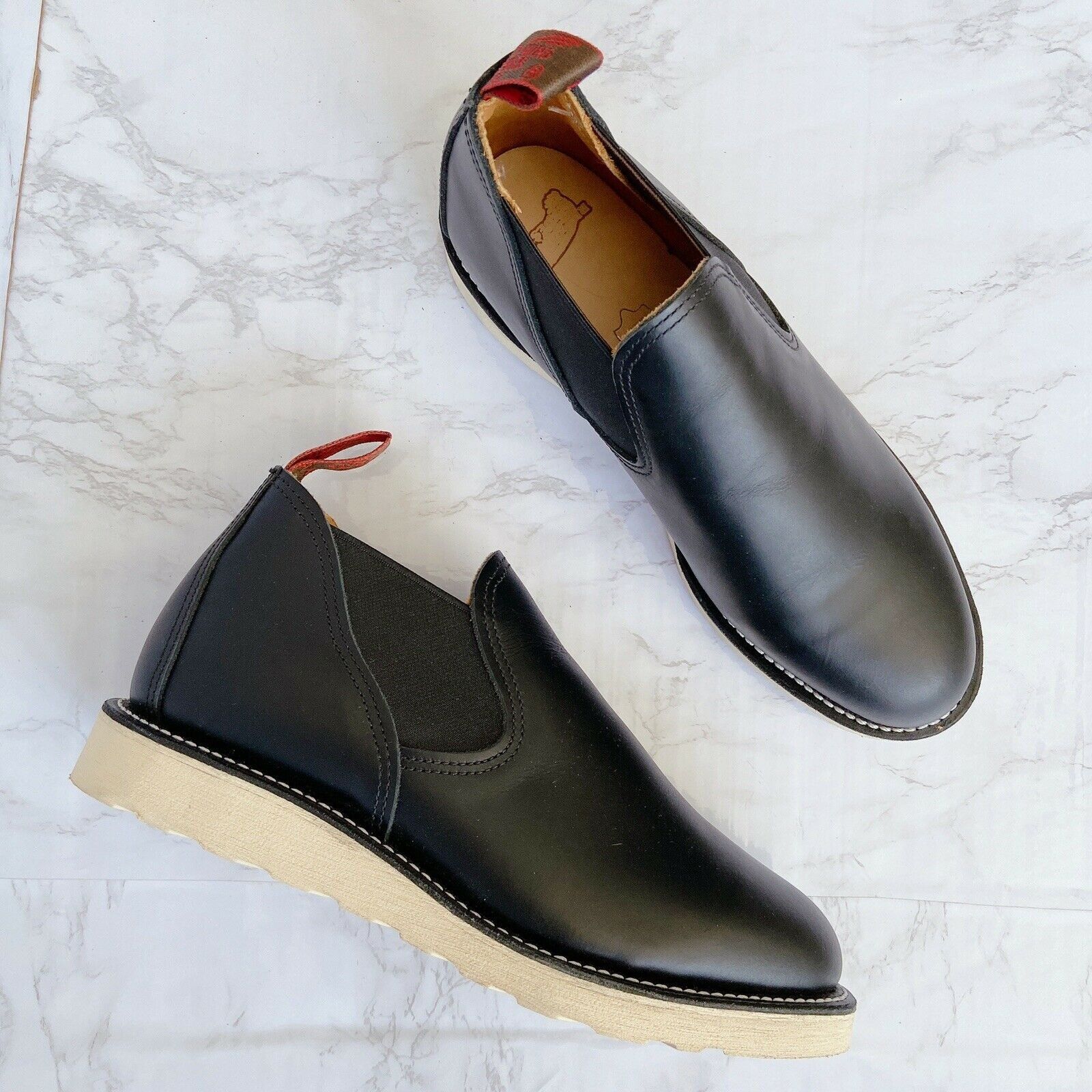 Red Wing Red Wing Heritage Romeo 8142 Black Chrome Leather Boots | Grailed