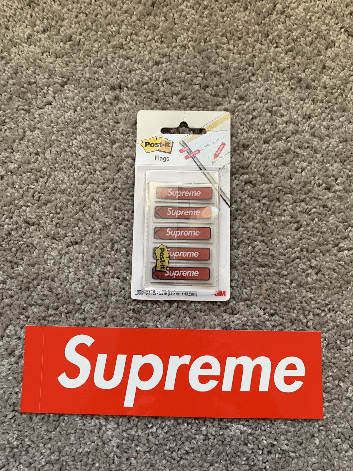 Supreme Supreme Post it Flags | Grailed