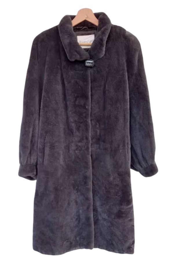 Mink Fur Coat × Streetwear Saga Mink Royal Long Coat Casual | Grailed