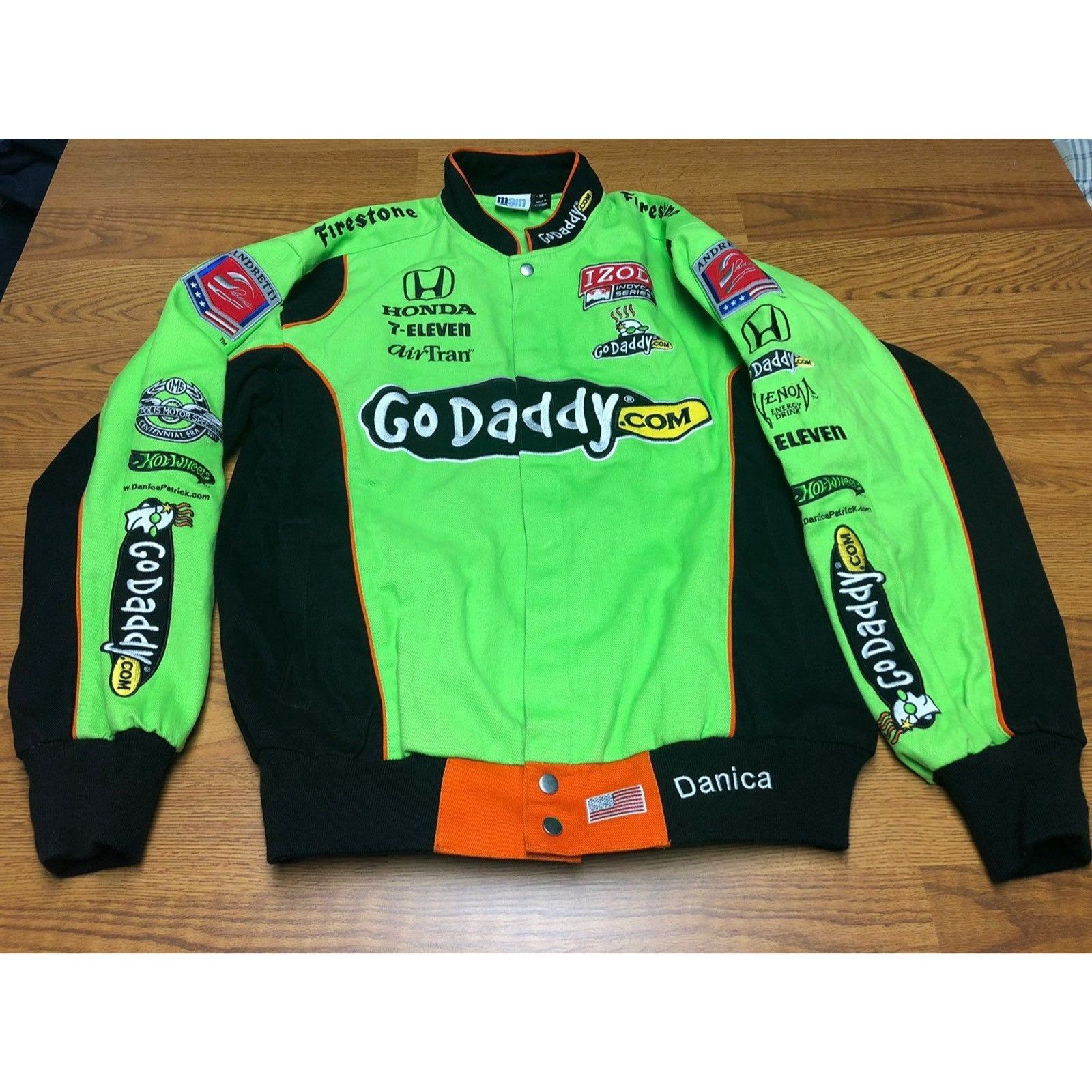 NASCAR Danica Patrick Go Daddy Racing Jacket Medium | Grailed