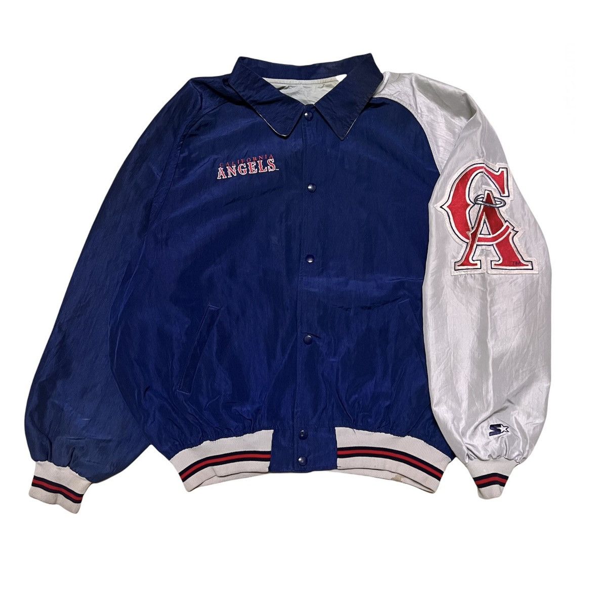 Starter Vintage California Angels By Starter Varsity Jacket | Grailed