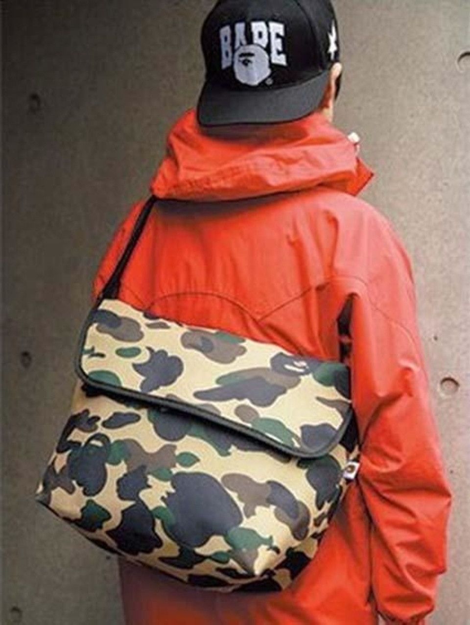 Bape Bape Camo Messenger Bag | Grailed