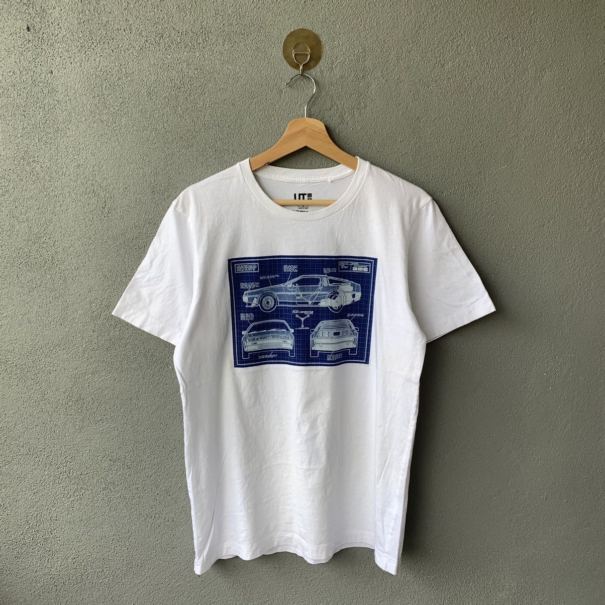 Uniqlo Uniqlo x Back To The Future White T-shirt | Grailed