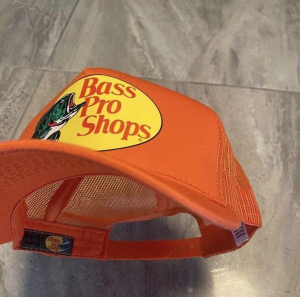 Bass Pro Shops Bass pro shops mesh hat new with tags orange | Grailed