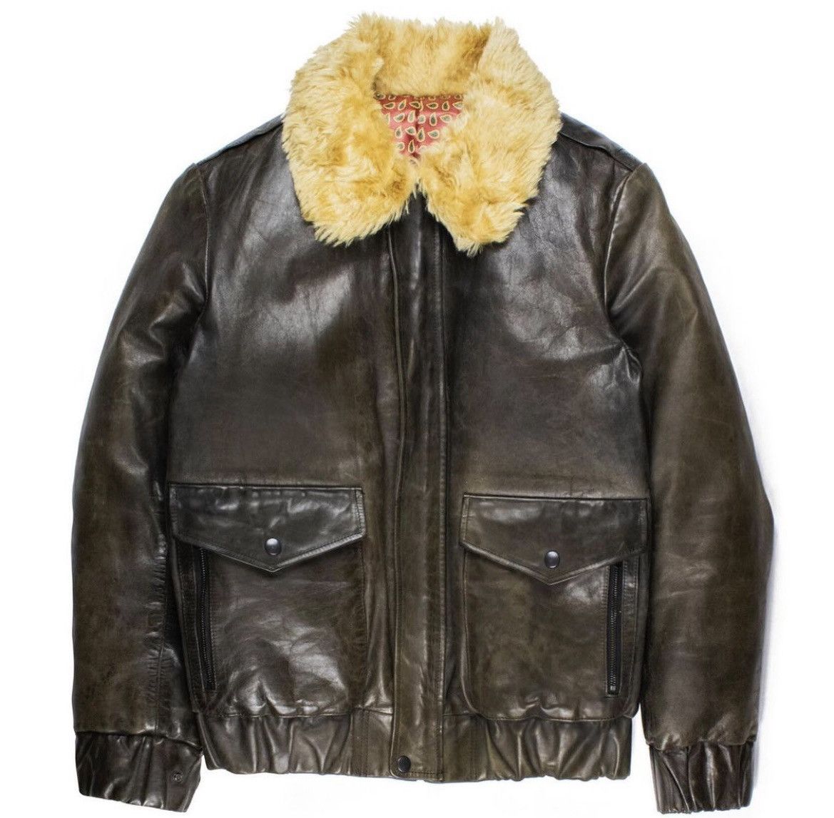 Number (N)ine Number nine 2002 horse leather bomber jacket | Grailed