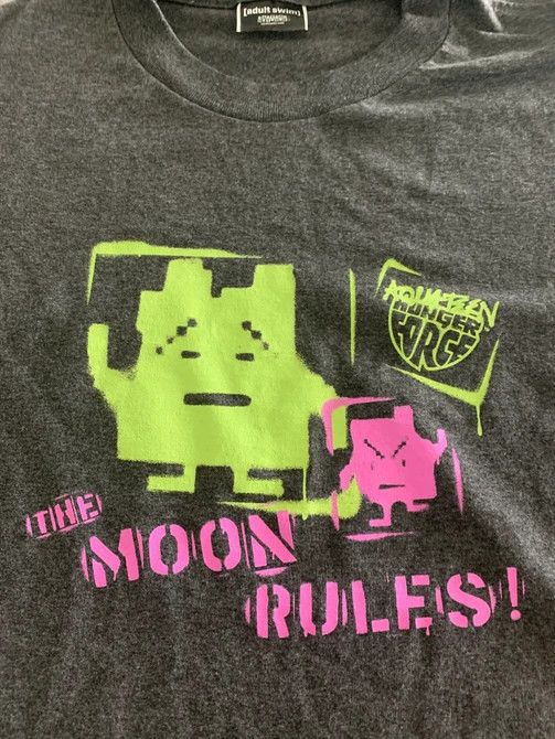 Archival Clothing RARE Aqua Teen Hunger Force Mooninites Promo Shirt ...
