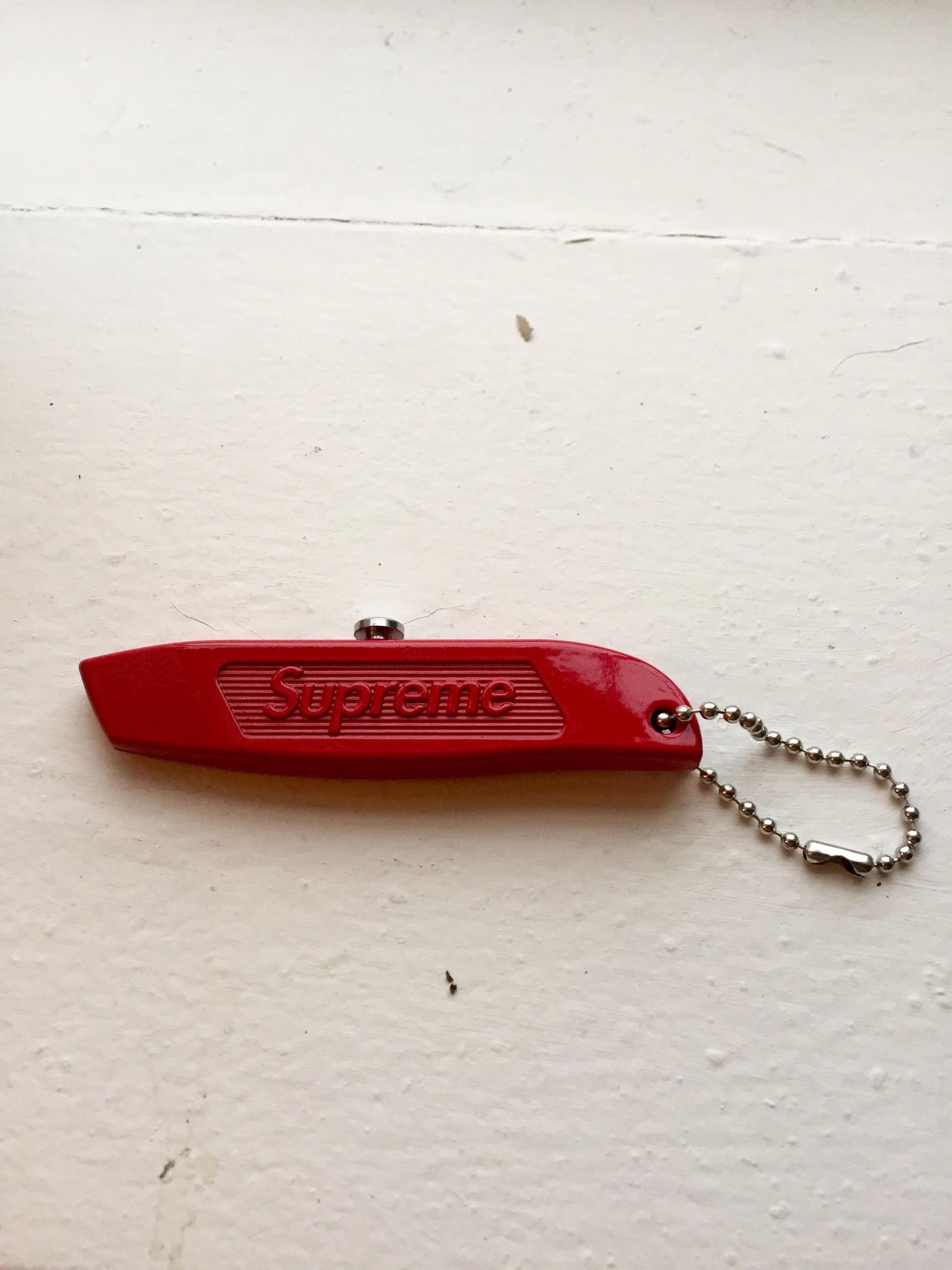 Supreme Red Box Cutter | Grailed