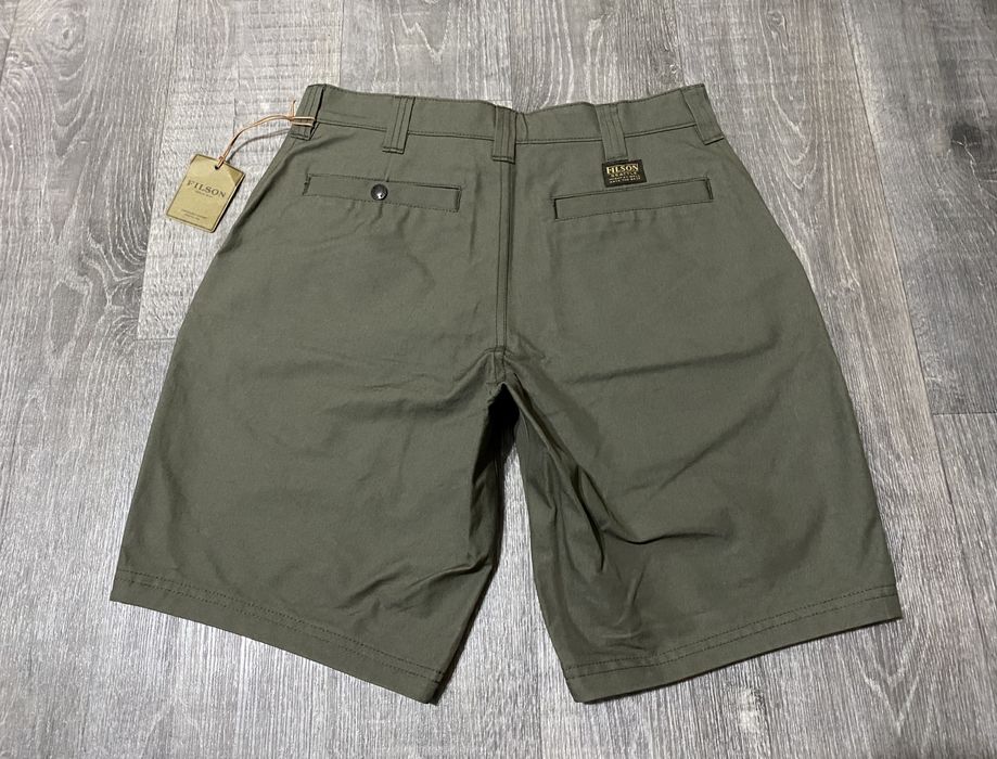 Filson C.C. Filson Co. Seattle Dry Shelter Cloth Shorts Ottergreen ...