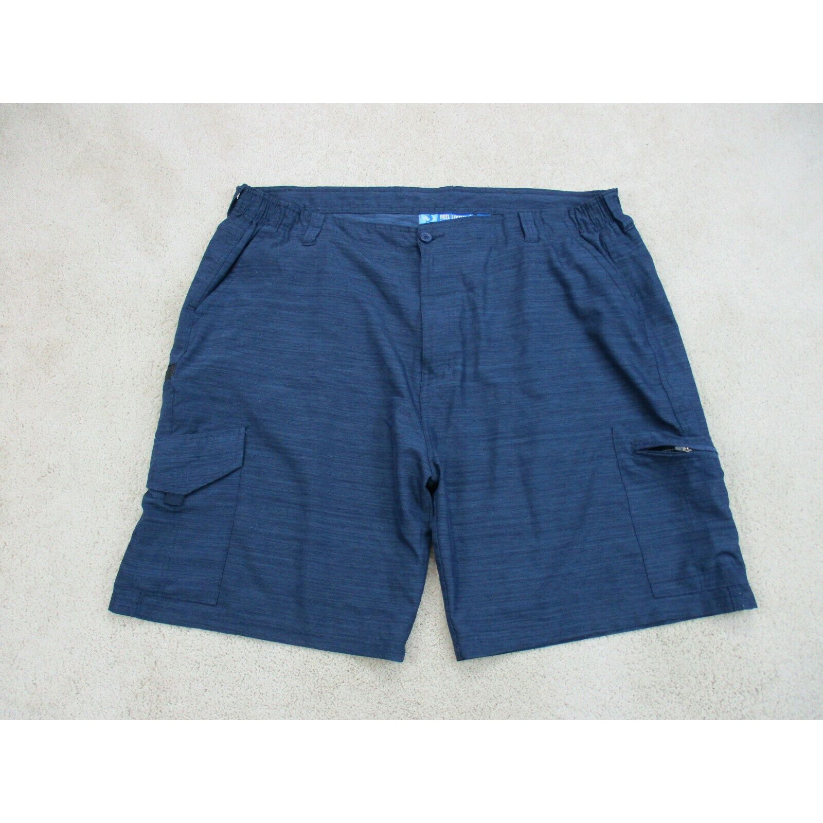 Reel Legends Reel Legends Shorts Adult 2XL XXL Blue Lightweight Cargo ...