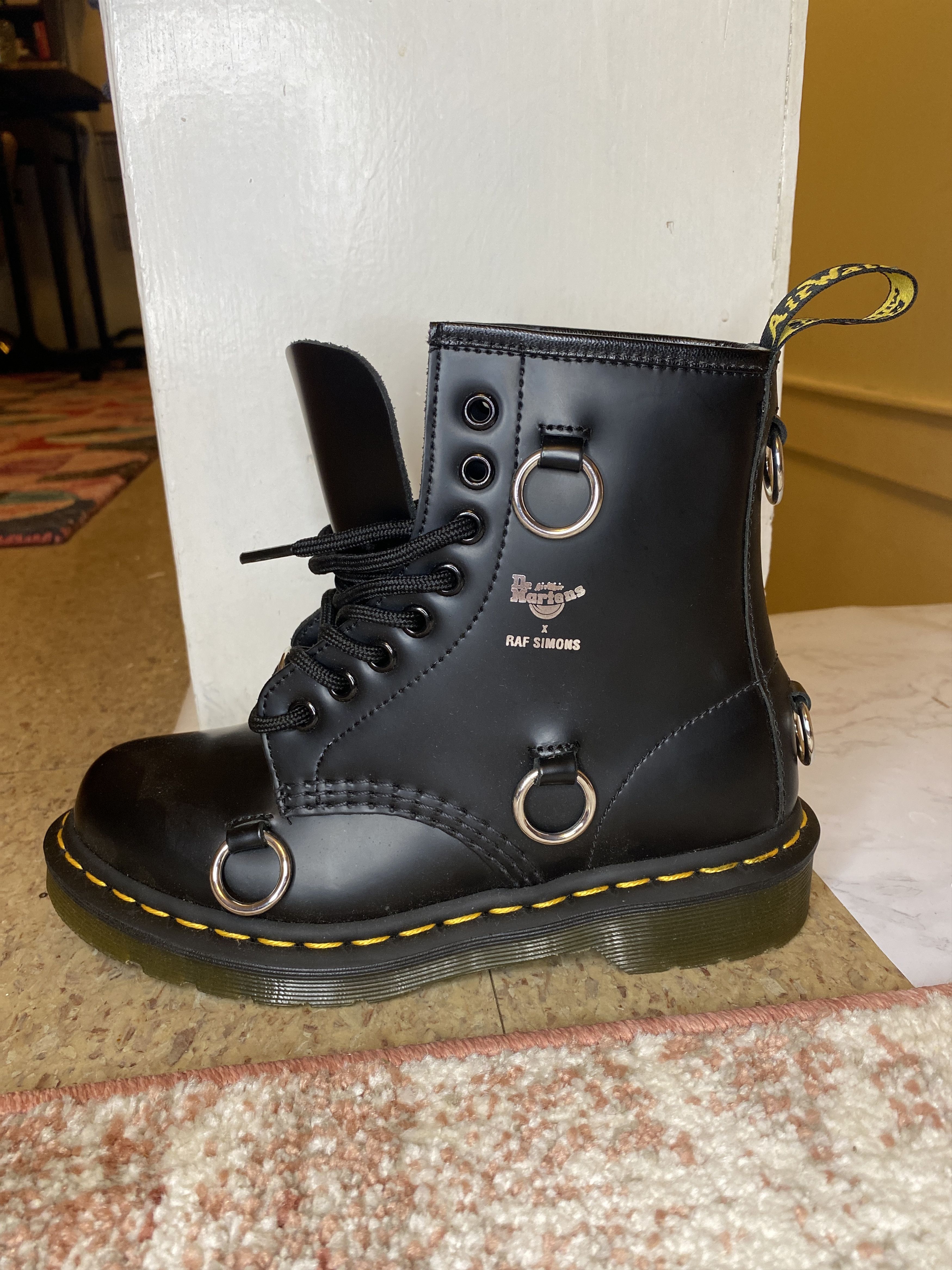 Dr. Martens × Raf Simons Combat Boot | Grailed