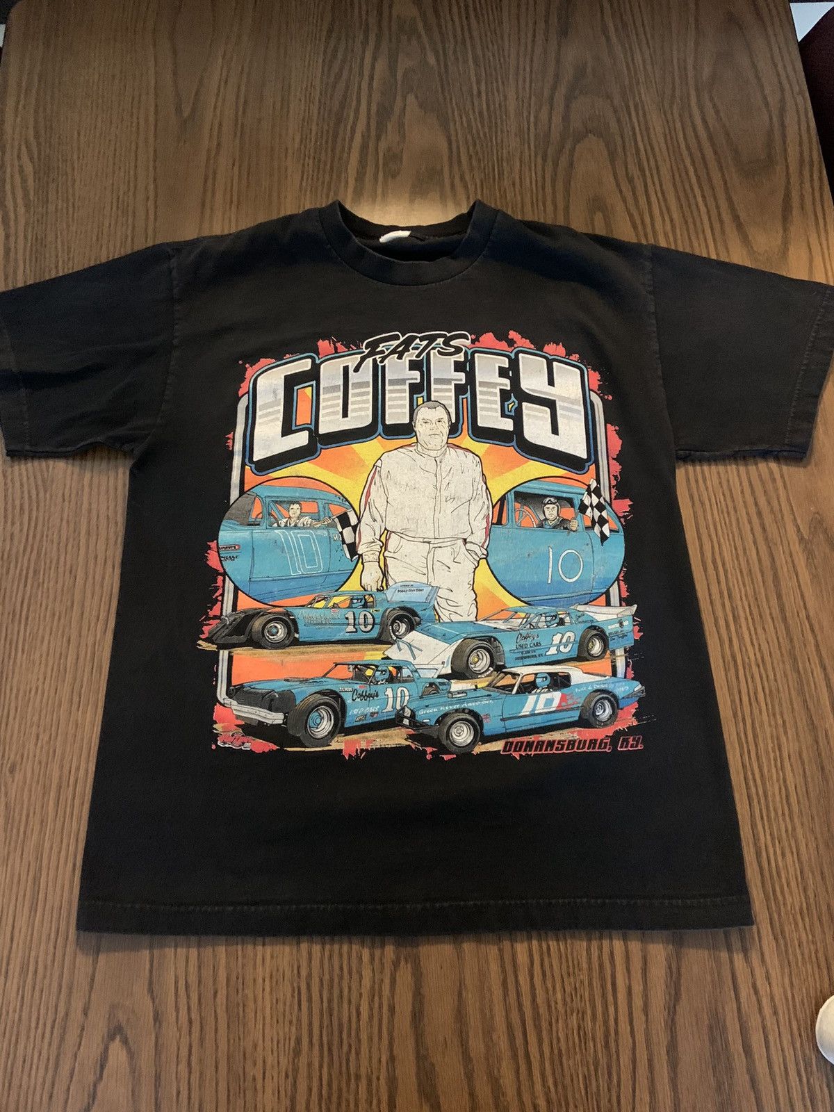 Vintage William “Fats” Coffey HOF Racing T-shirt | Grailed