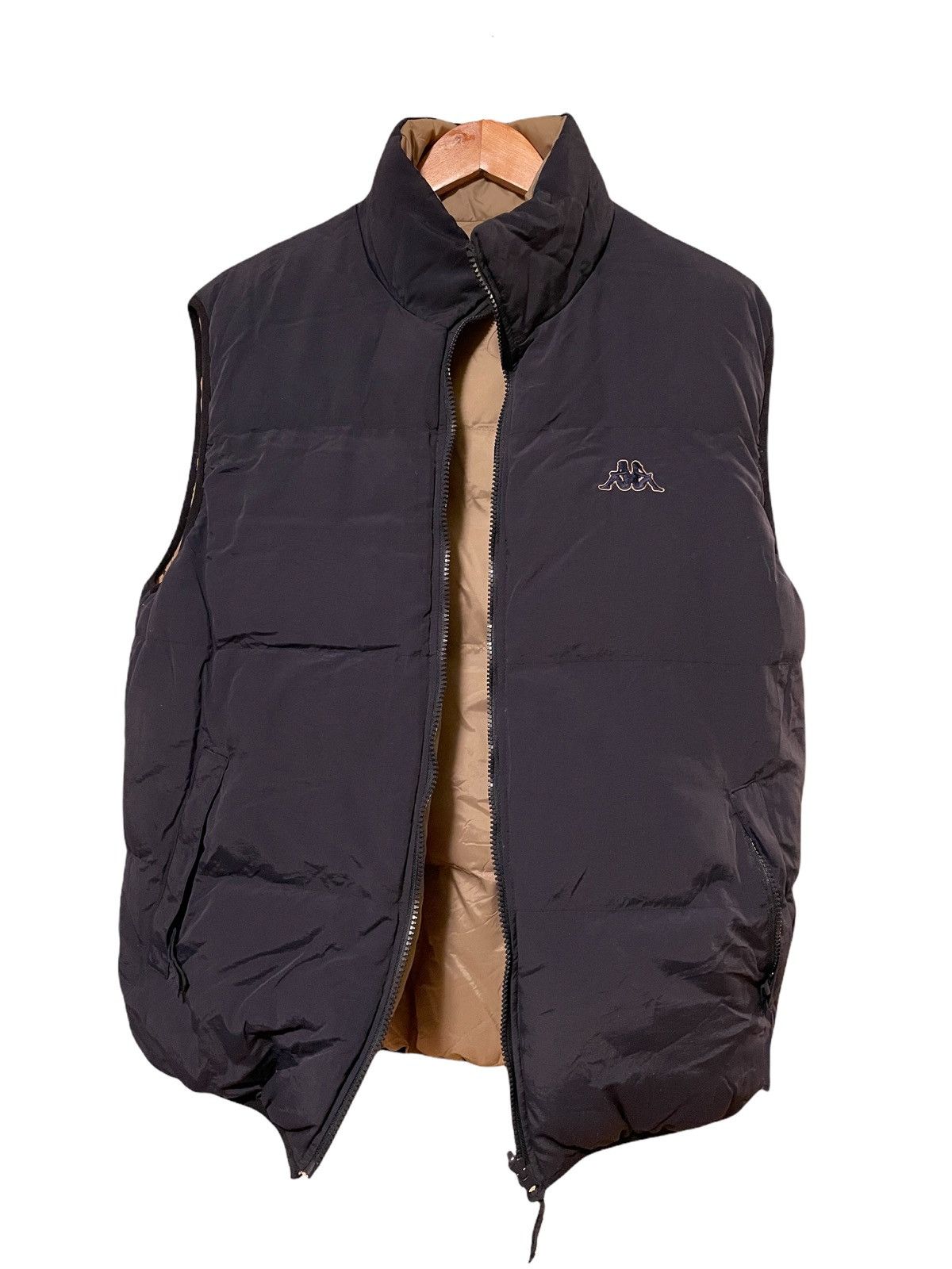 Kappa Vintage Kappa Reversible Puffer Vest | Grailed