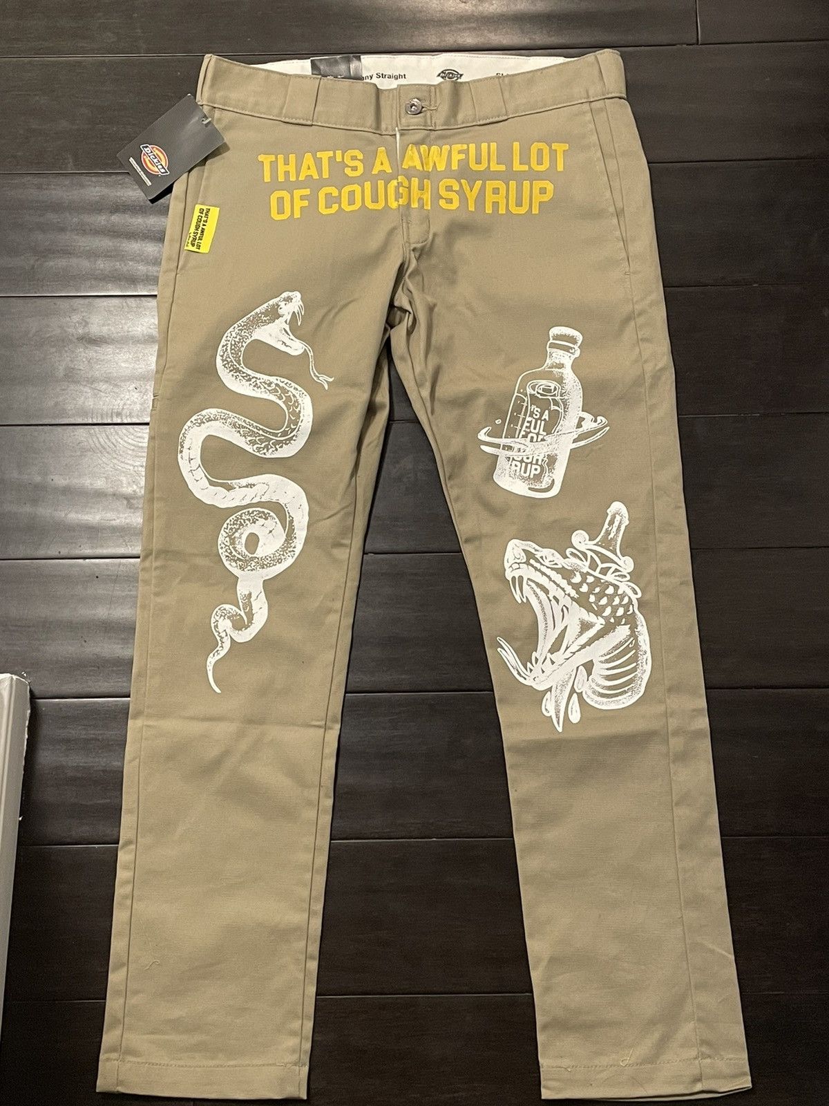 Streetwear That’s A Awful Lot Of Cough Syrup Pants | Grailed
