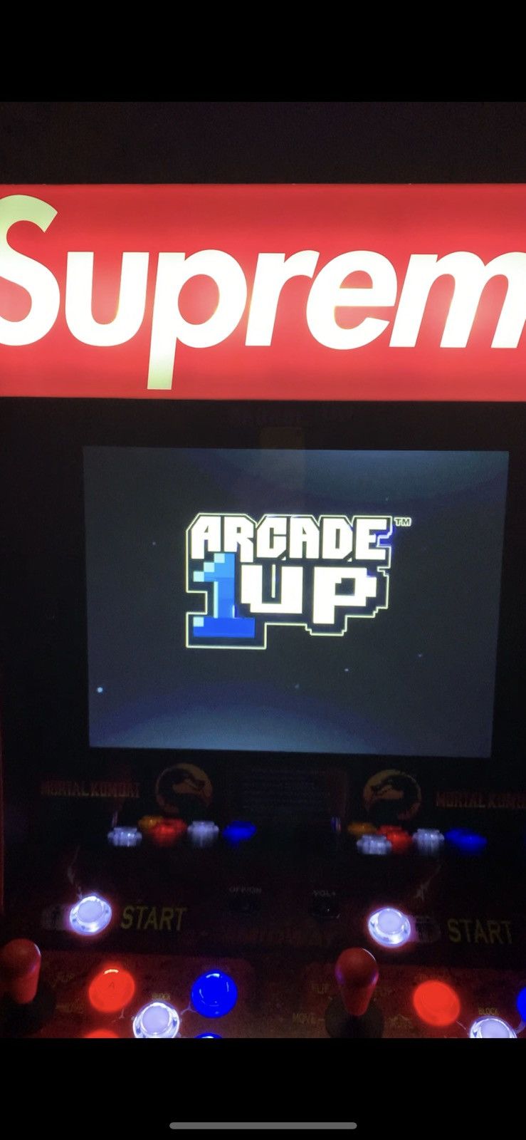 Supreme Supreme X Mortal Kombat Arcade 1-Up Machine | Grailed