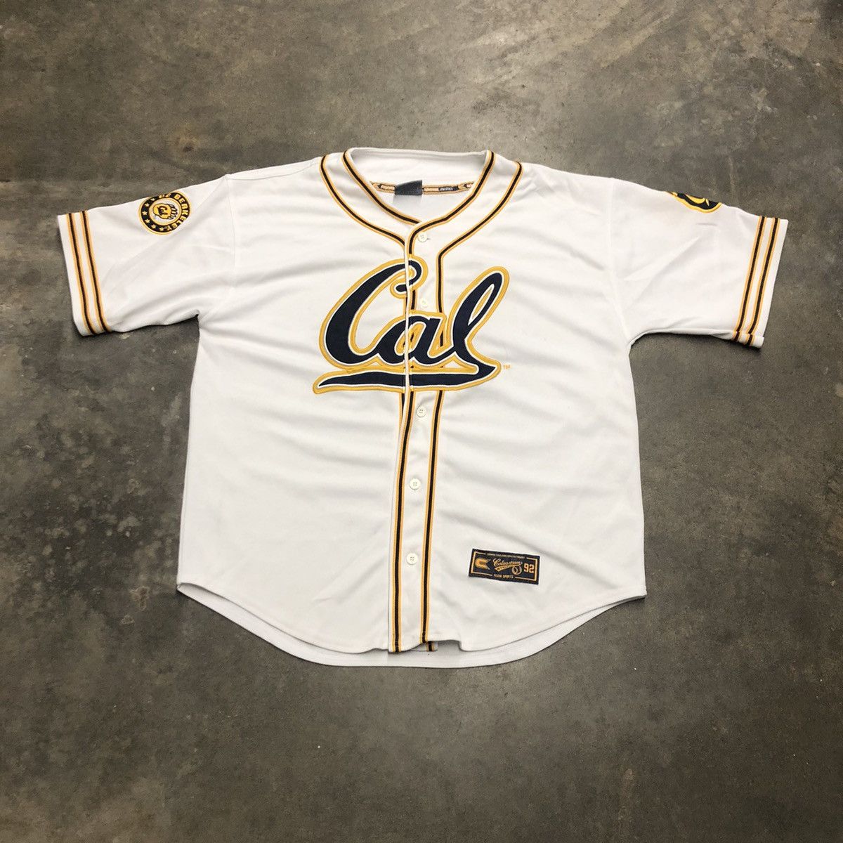 MLB × Ncaa Vintage California Berkeley Baseball Jersey XL | Grailed