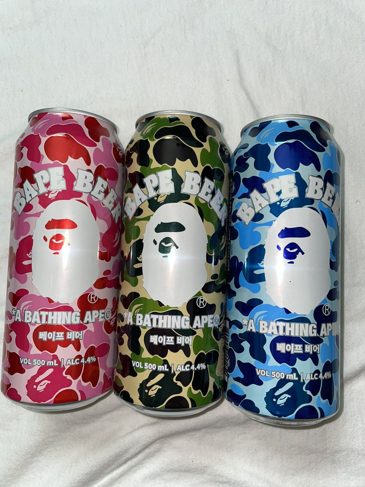 Bape Rare Bape beer korea Exclusive(empty bottle) | Grailed