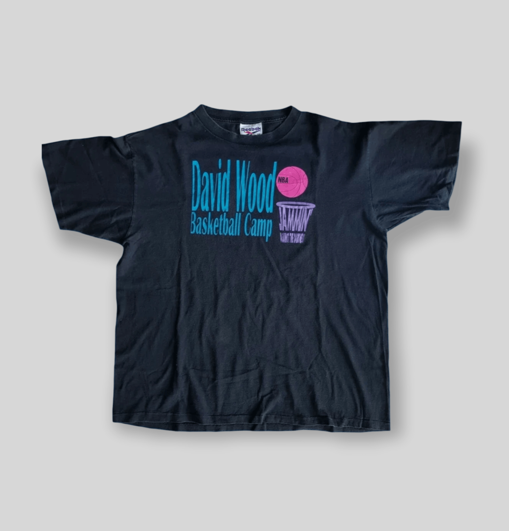 Reebok × Vintage Vintage Reebok David Wood Basketball Jordan Jumpman ...