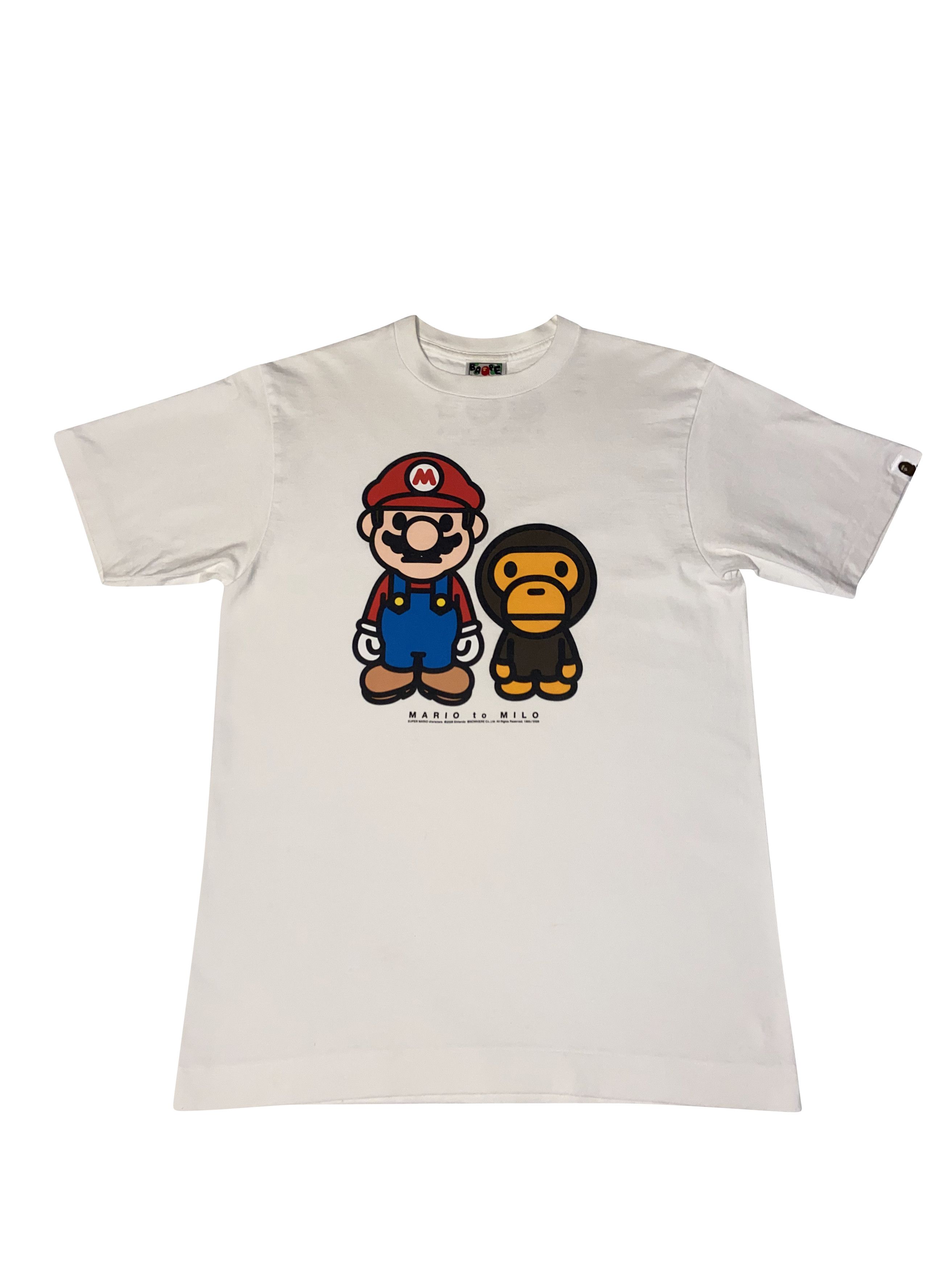 Bape 2008 Mario to Milo Tee | Grailed