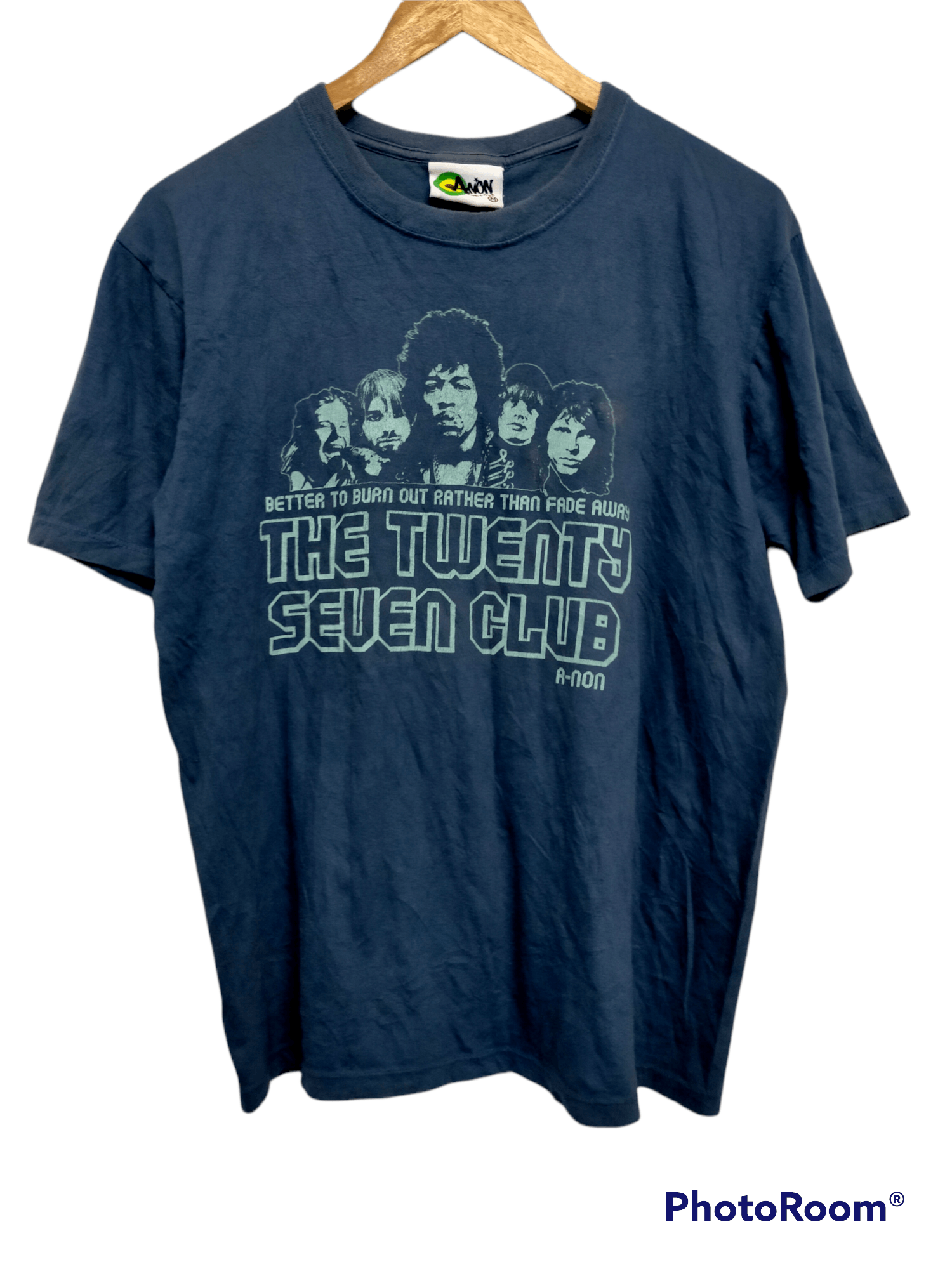 Vintage Kurt cobain x jimi hendrix the twenty seven club tee | Grailed