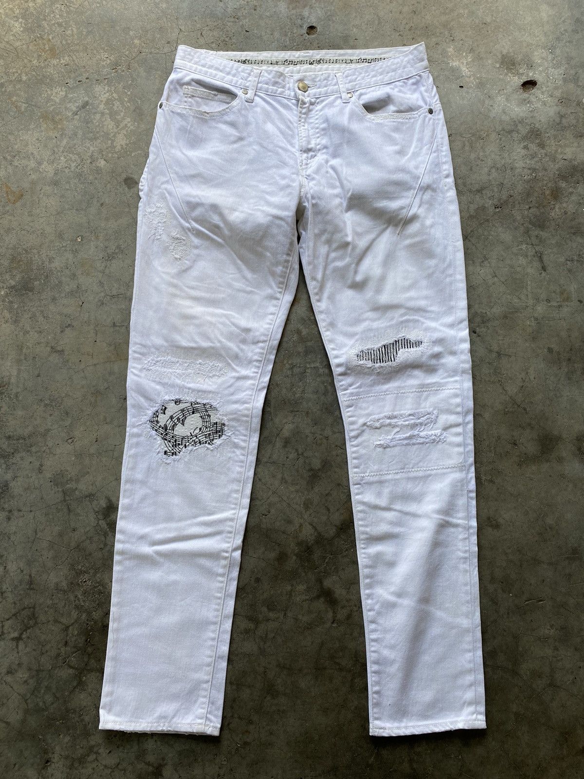 Number (N)ine Number Nine x Loveless Guild Prime Distressed Denim | Grailed