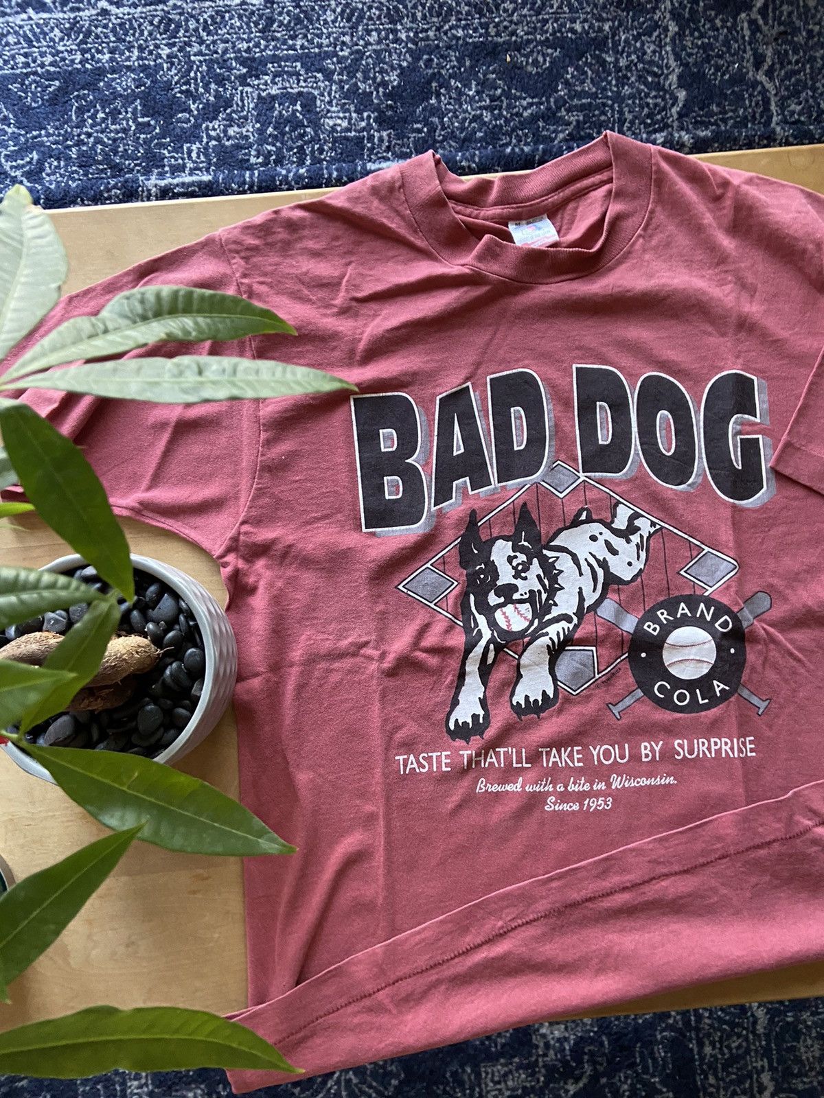 Vintage Vintage 90s Bad Dog Faded Shirt | Grailed