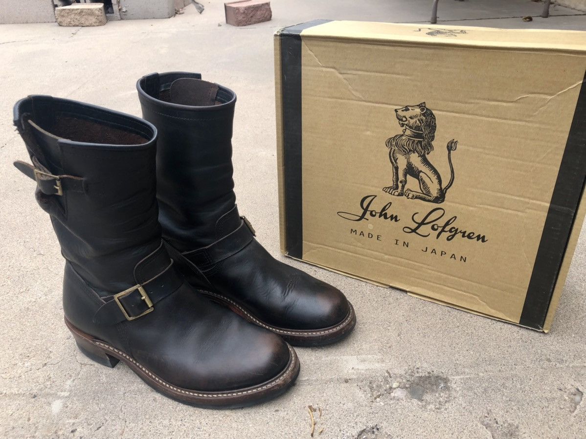 John Lofgren John Lofgren Engineer Boots Black US8 | Grailed