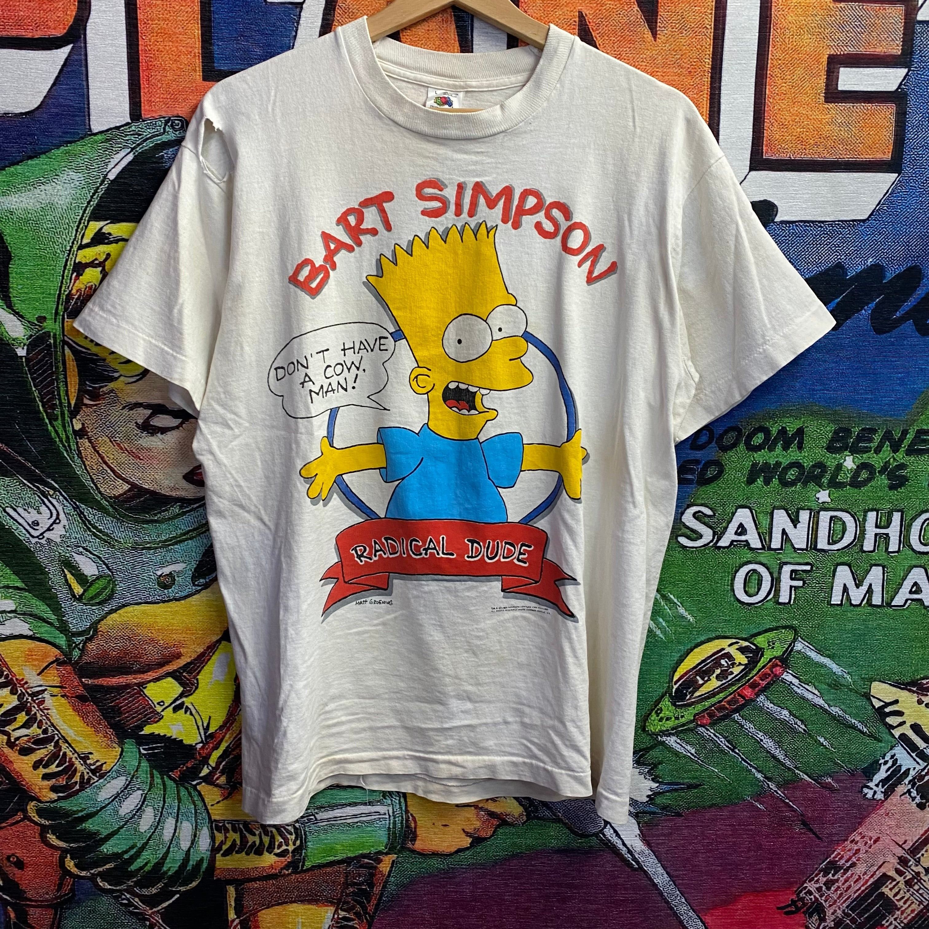 Vintage Vintage 80s Bart Simpson Tee Shirt size Large | Grailed