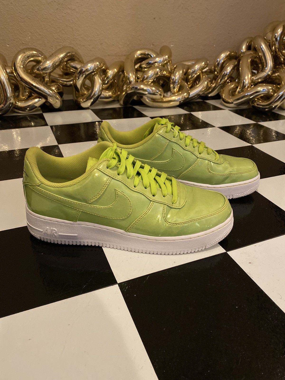Nike Air Force 1 07 LV8 UV Cyber | Grailed