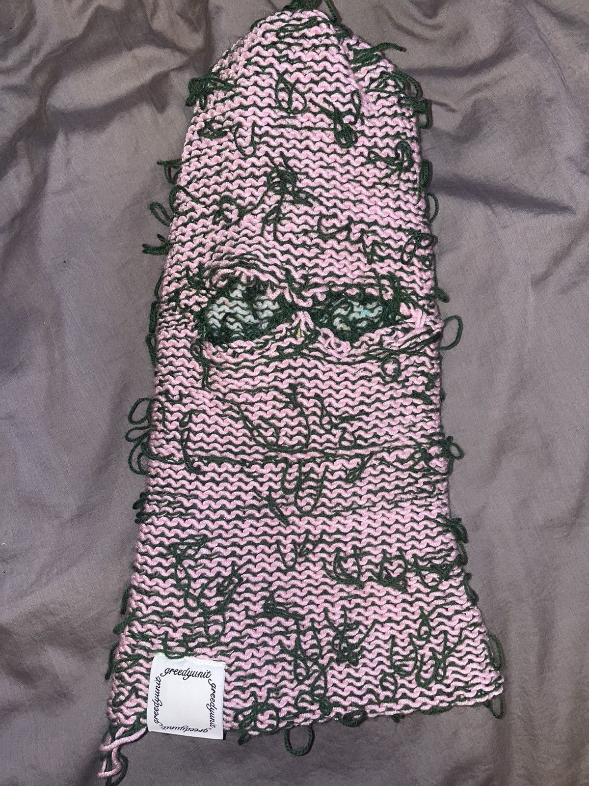 Streetwear Greedy Unit reversible ski mask | Grailed