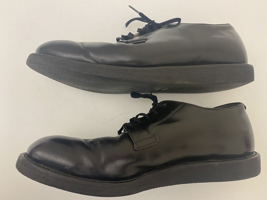 Red Wing US 12 Mailman Postman leather shoes | Grailed