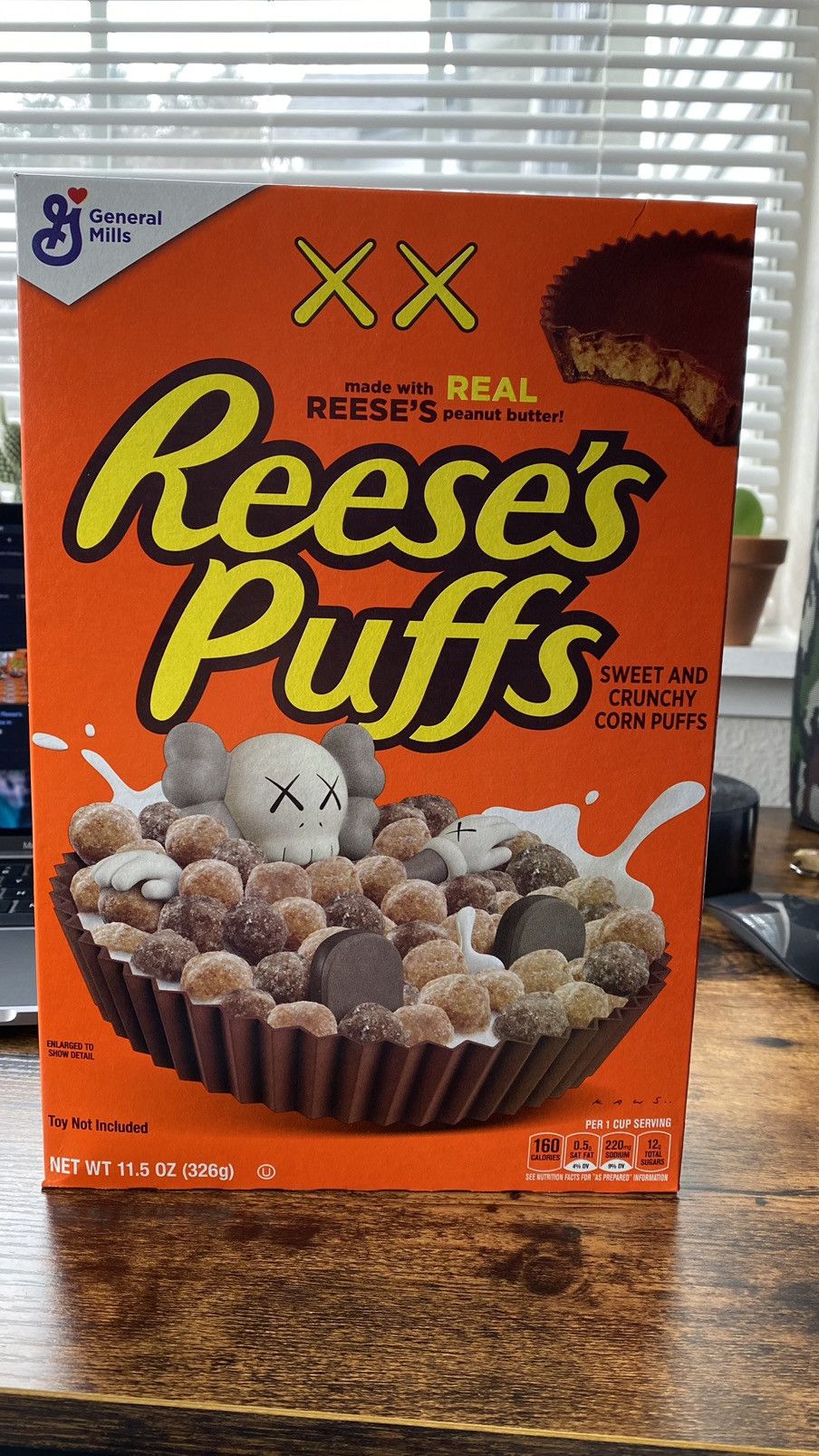 Kaws KAWS x Reese’s Puffs cereal | Grailed