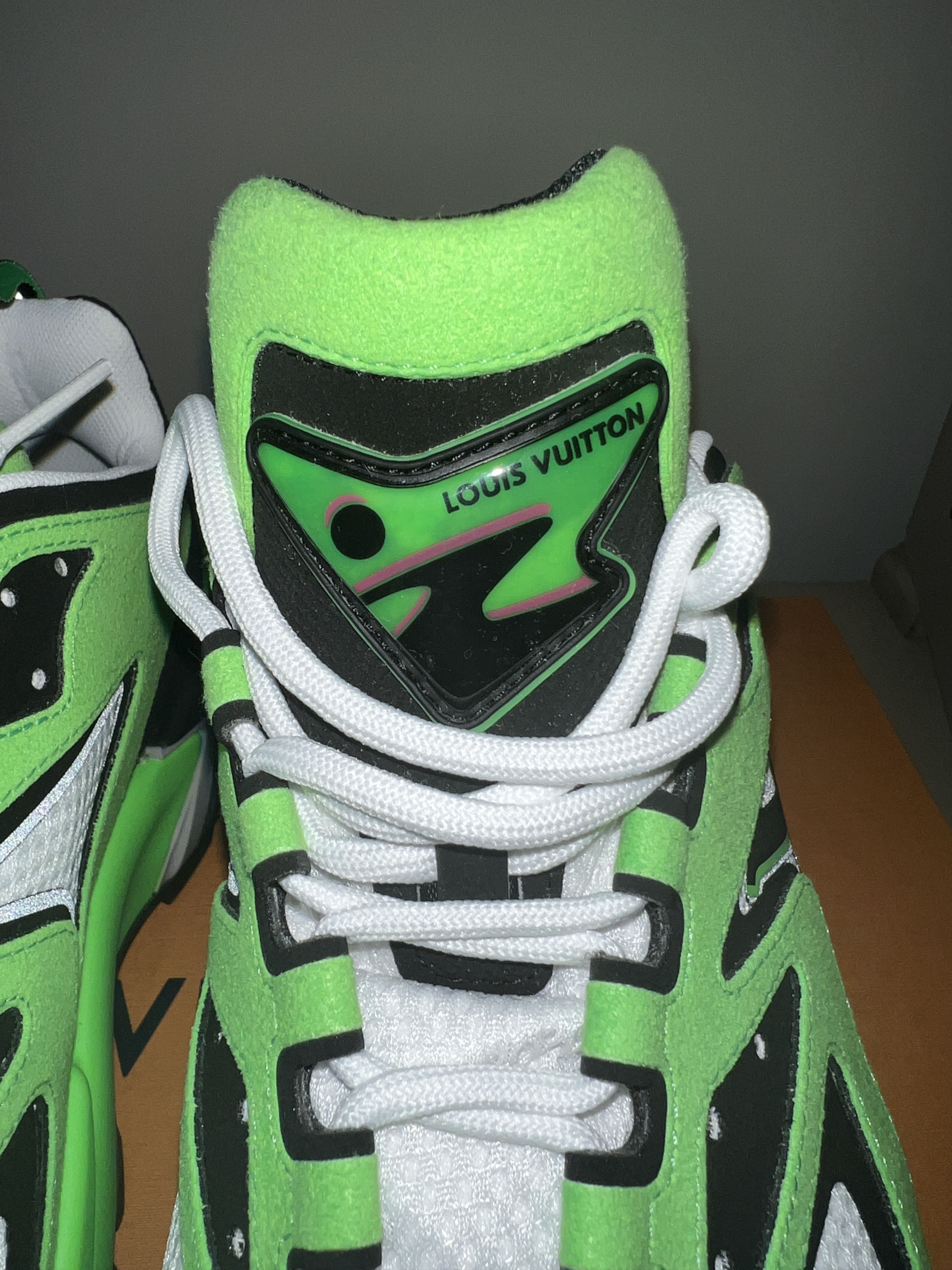 Louis Vuitton × Virgil Abloh Louis Vuitton Runner Tactic Sneaker in ...