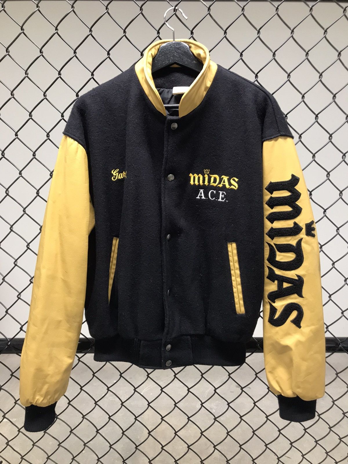 Vintage Rare Vintage 90s The Midas Touch Varsity Jacket | Grailed