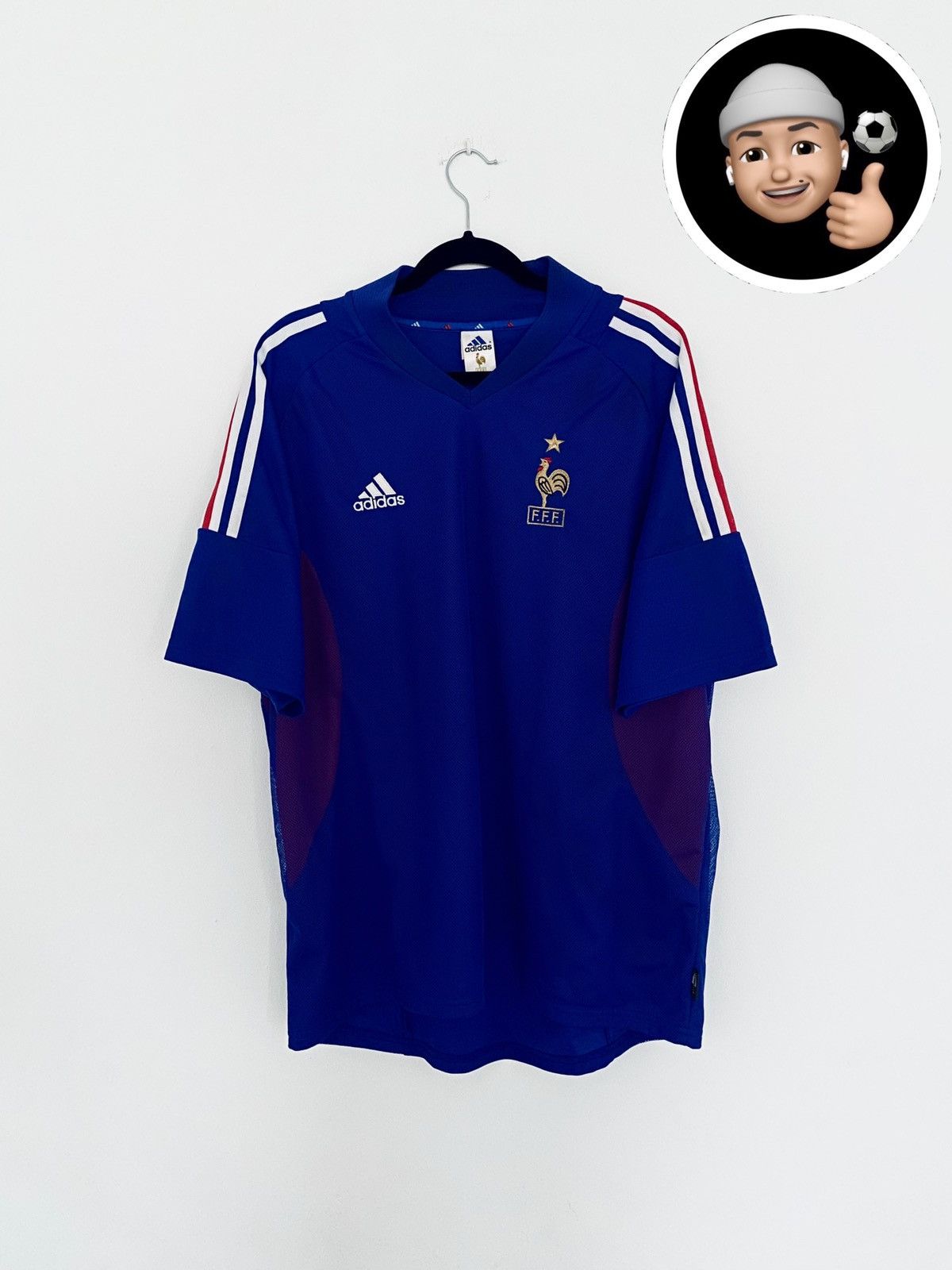 Adidas × Soccer Jersey × Vintage 2002 2004 France National Adidas ...