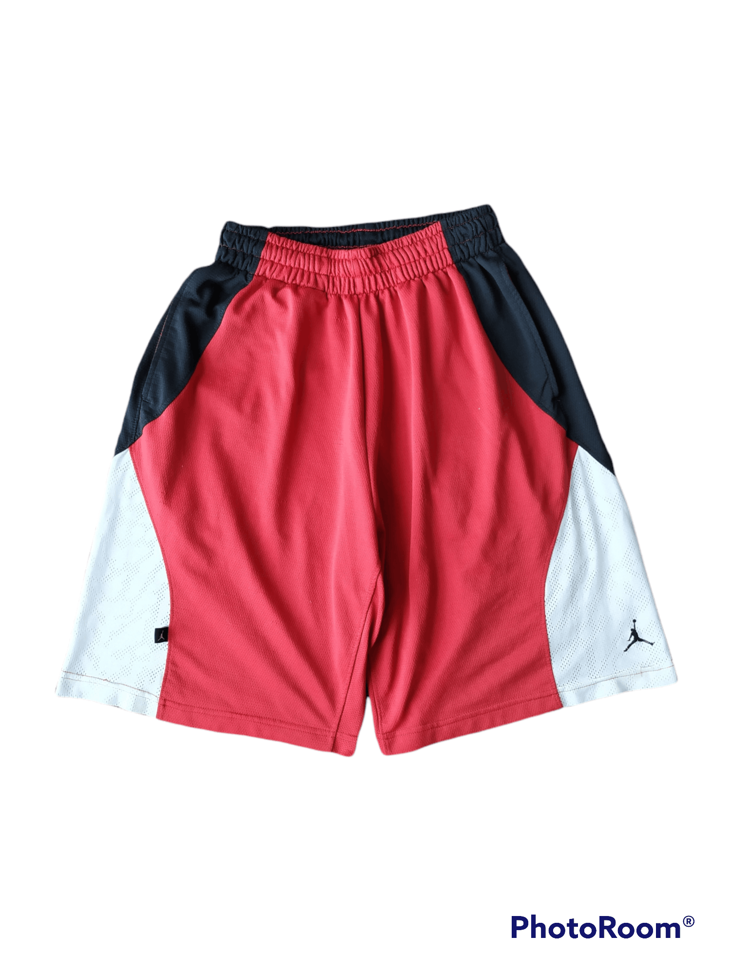 Nike [M] Jordan Brand Nike Basketball Short Red Black Bred Color | Grailed