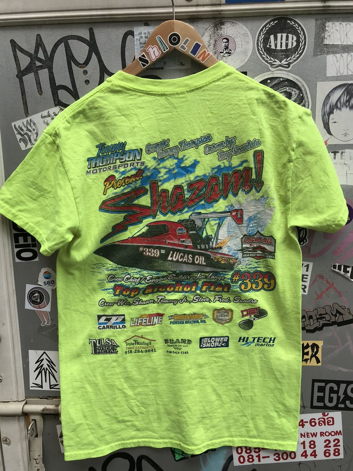 NASCAR × Racing × Vintage Vintage Motorsport Tommy Thompson Racing T ...