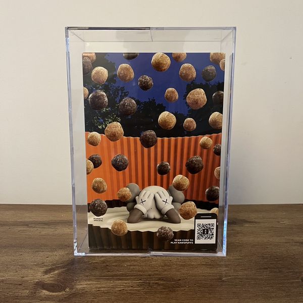 Kaws Kaws Reese’s Puff Cereal Blue Box Limited Edition | Grailed