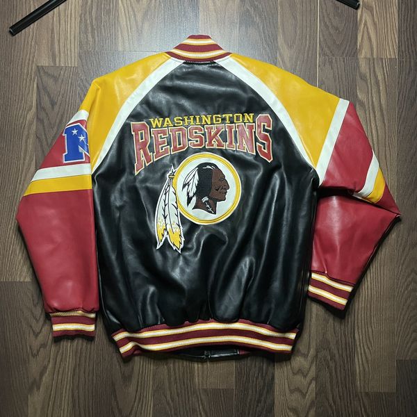 Vintage Washington Redskins Leather Jacket | Grailed