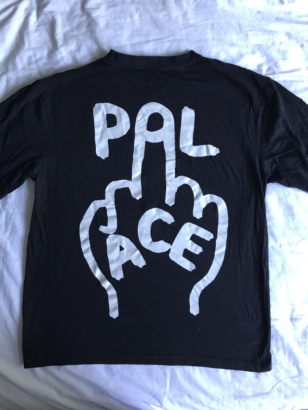 Palace Middle Finger Tee | Grailed